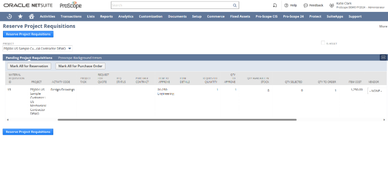 NetSuite for Construction Companies | ProScope