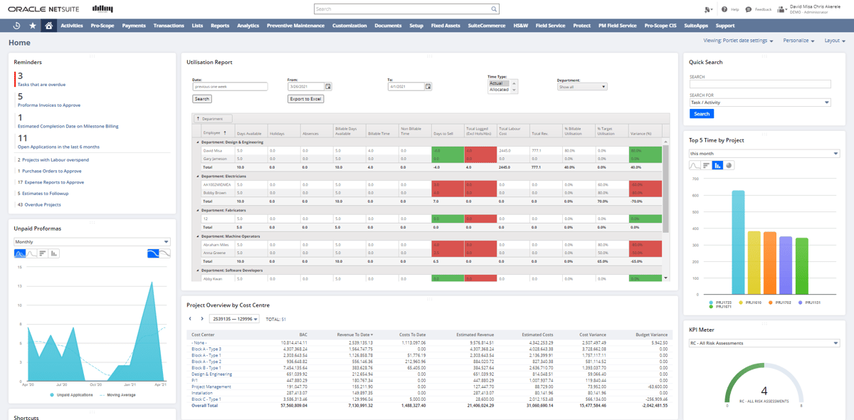 Construction Industry Scheme in NetSuite | ProScope